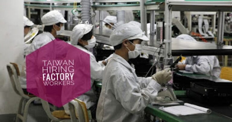 Hiring Factory Workers for Taiwan | Melakom Global Services Inc.