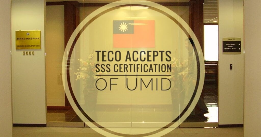 TECO Accepts SSS Certification Of UMID