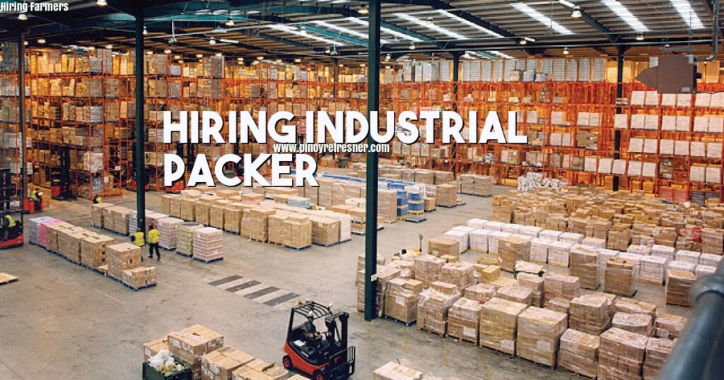 Japan Hiring: Industrial Packer | High School