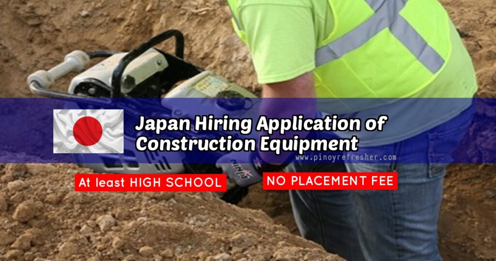 Japan Hiring Application of Construction Equipment for Leeks Kaihatsu Co., Ltd.