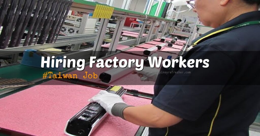 Jopman Corporation is now Hiring Factory Workers for Trend Energy ...