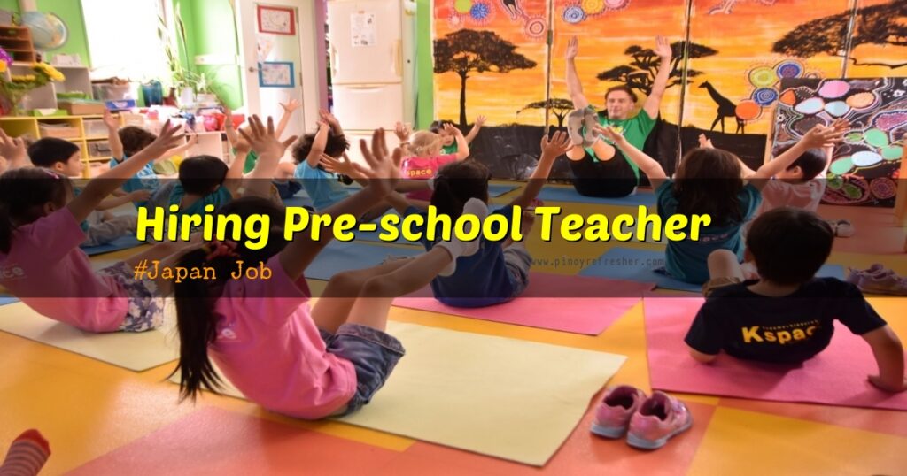 September Star Incorporated is now Hiring Pre-school Teacher for Santa ...