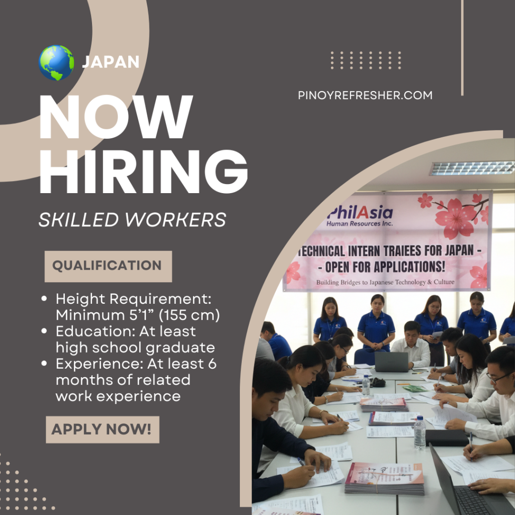 Exciting Opportunities in Japan! Technical Intern Training Program ...