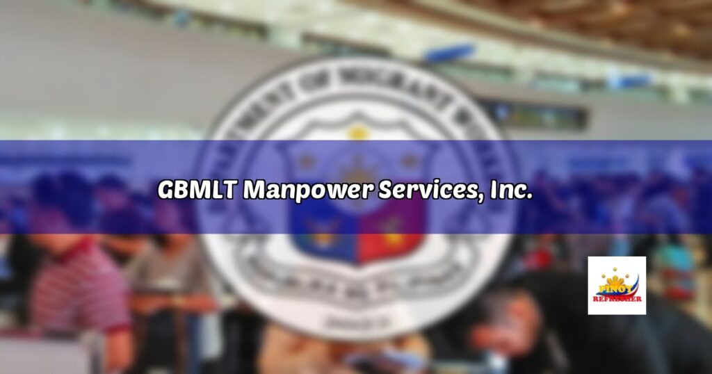 GBMLT Manpower Services, Inc.