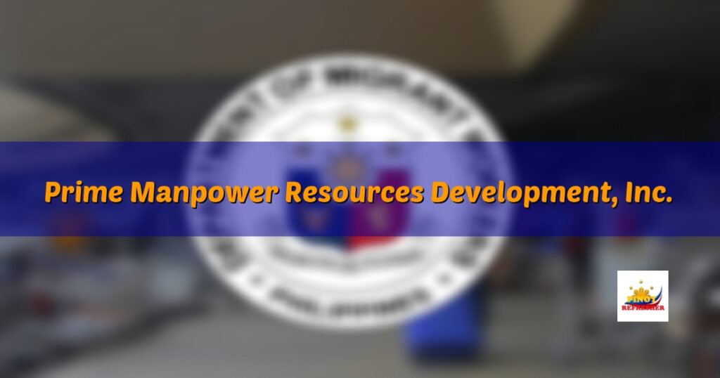 Prime Manpower Resources Development, Inc.