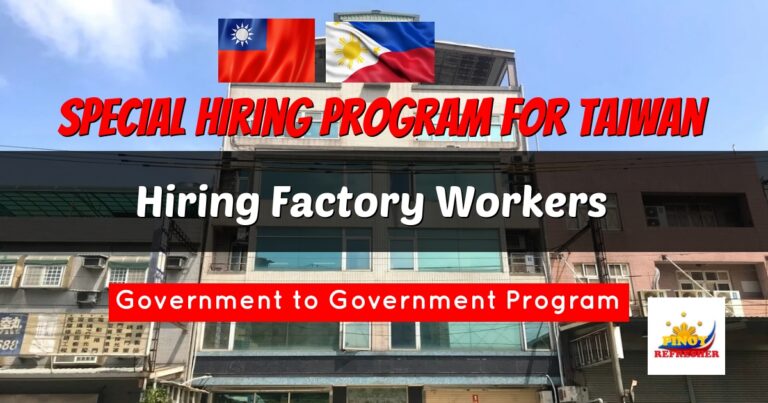 Hiring Factory Worker for Winnomed | Special Hiring Program for Taiwan