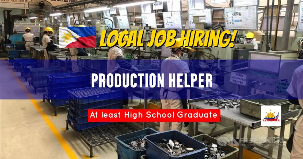Local Job Hiring: Production Helper for Supercooper Service Cooperative