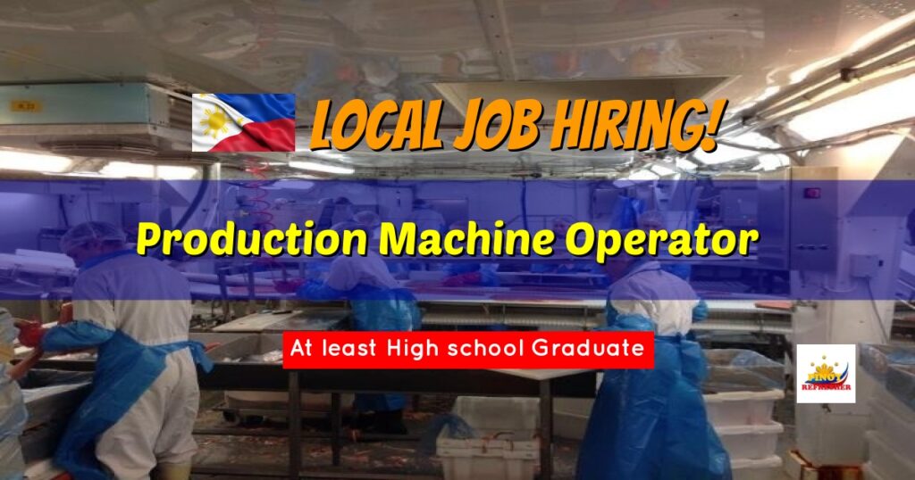 Local Job Hiring: Production Machine Operator for ZC E & L Corporation