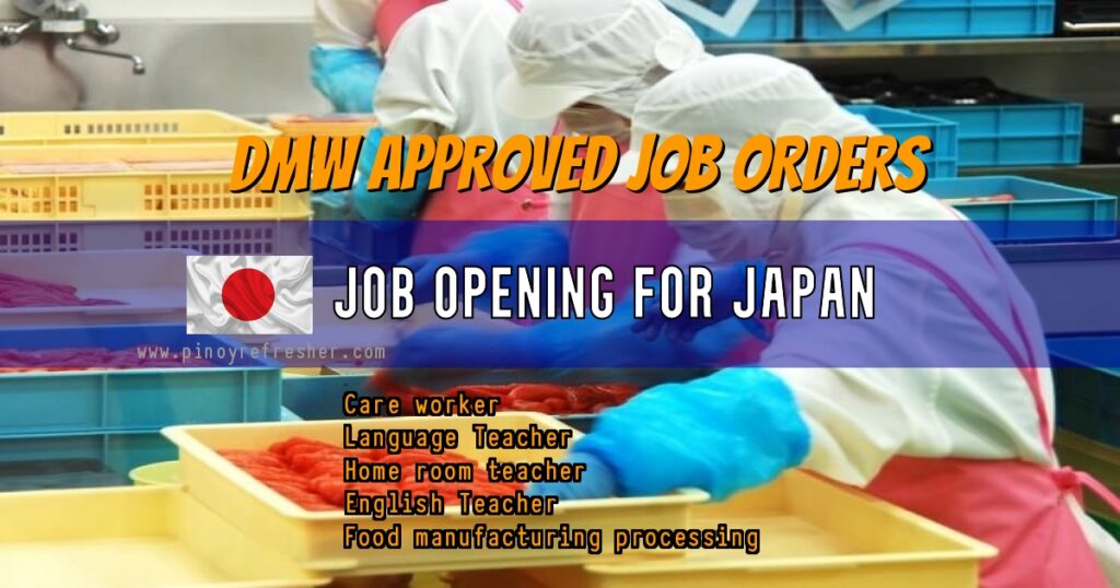 Job Opening for Japan under 2000 Miles Placement Agency, Inc.