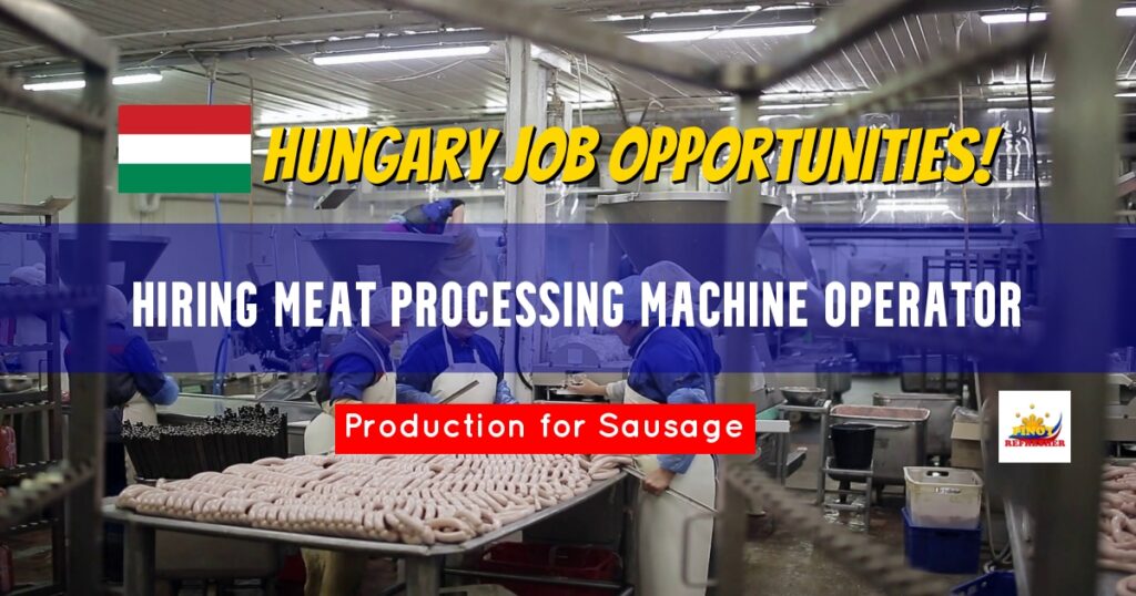 Hiring Meat Processing Machine Operator under Peridot International ...