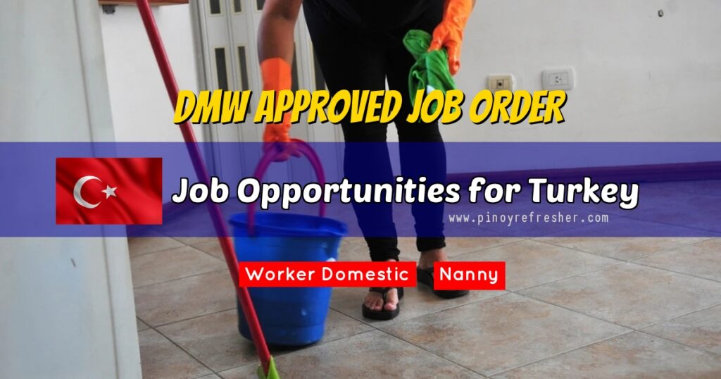 Job Opening for Turkey under Bison Management Corporation (BMC)