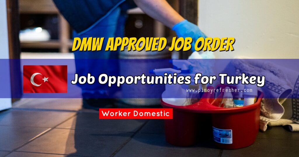 Job Opening for Turkey under Excel Green Kard Intl, Inc.