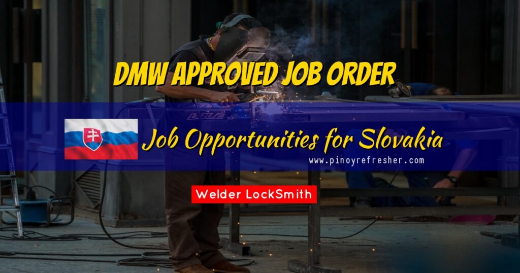 Job Opening for Slovakia under EDI-Staffbuilders International, Inc.
