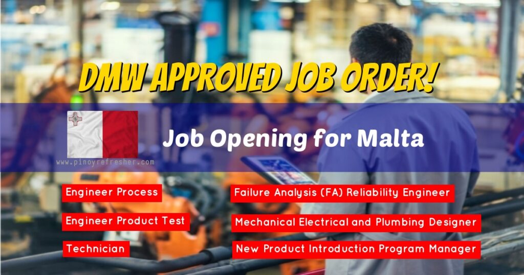 Job Opening For Malta Under Ems Services International Inc