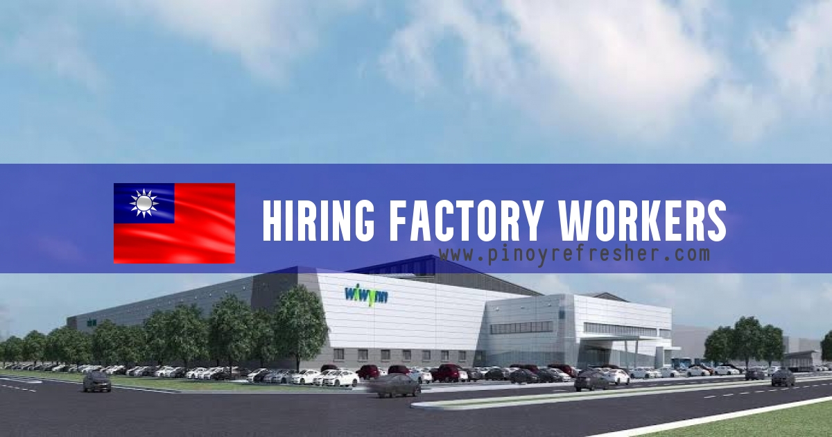 Hiring Factory Workers for Wiwynn Company