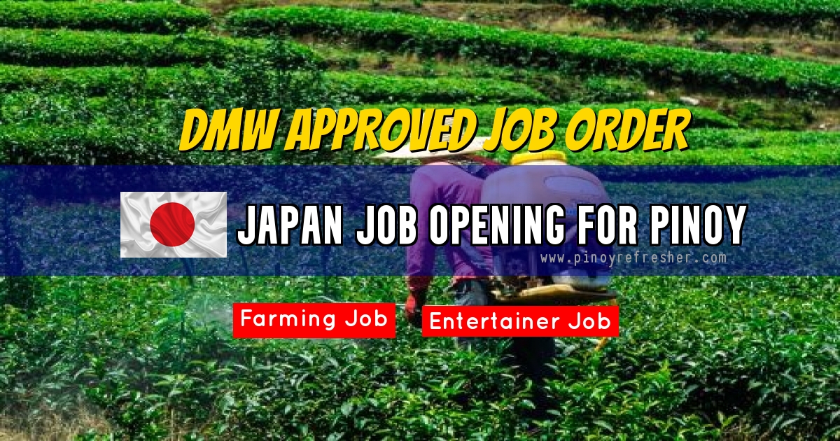 Job Opening for Japan under Faasi International Corporation