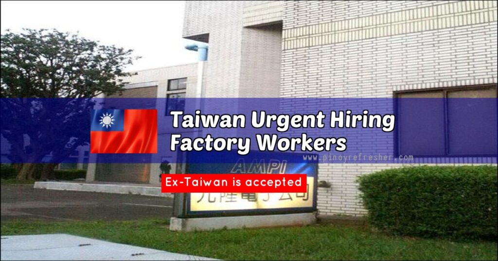 Taiwan Factory Workers for AMPI (Advanced Microelectronic Products, Inc.)