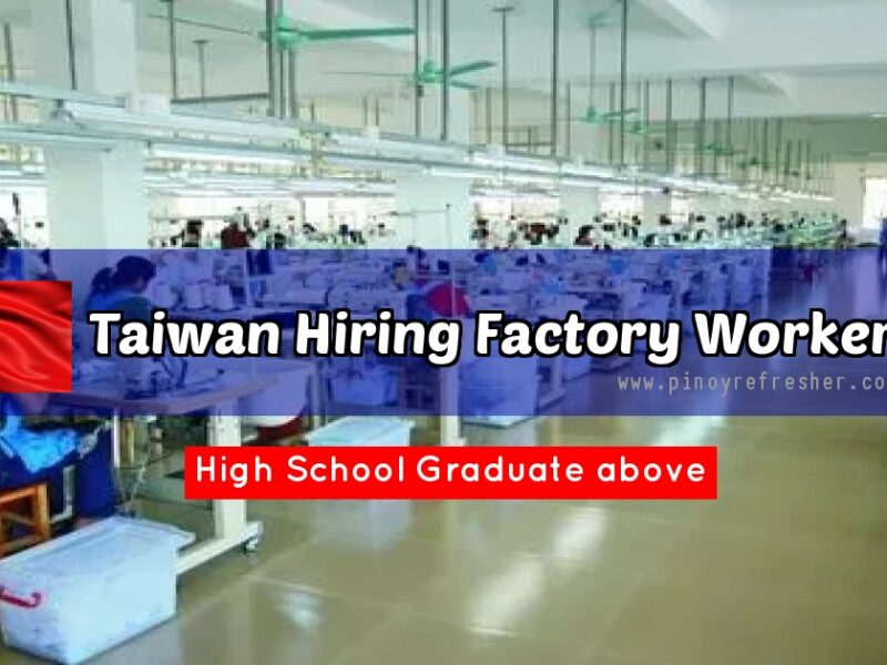 Alpha Networks Inc. is now Hiring Factory Workers