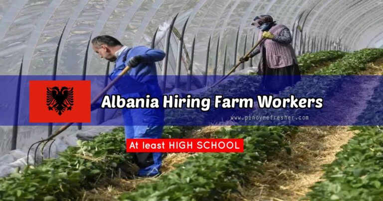 Europe Hiring Farm Workers for Recruit Albania Group
