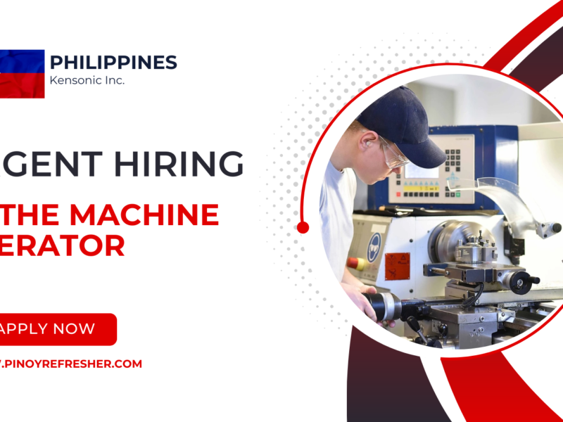 Local Hiring: Operator - Assembly Production for STMicroelectronics