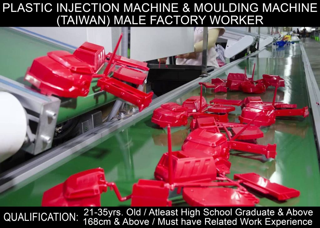 Taiwan Factory Workers for For Plastic Injection Machine and Moulding ...