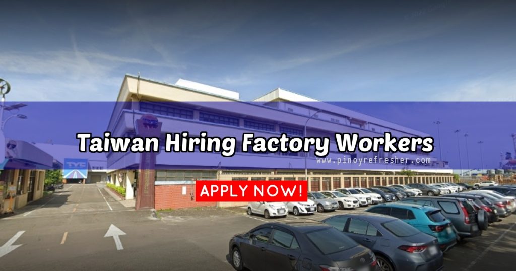 Taiwan Jobs Archives - kaagapay since 2016