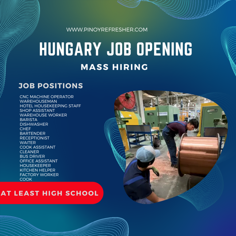 Europe Jobs Archives - Pinoy Refresher 2016