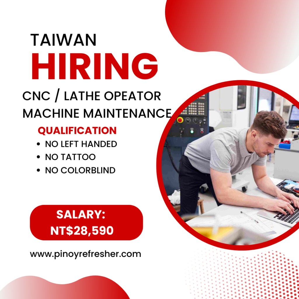 Taiwan Jobs Archives - Pinoy Refresher 2016