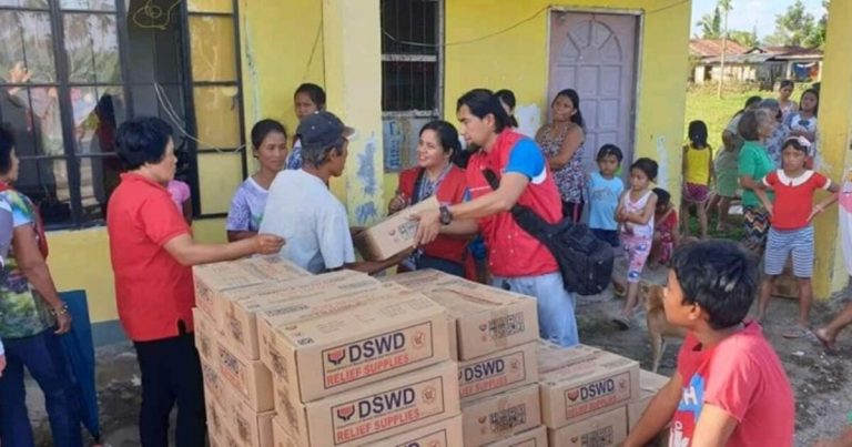 DSWD Distributes Over ₱4.1 Million in Aid to Families Affected by Typhoon