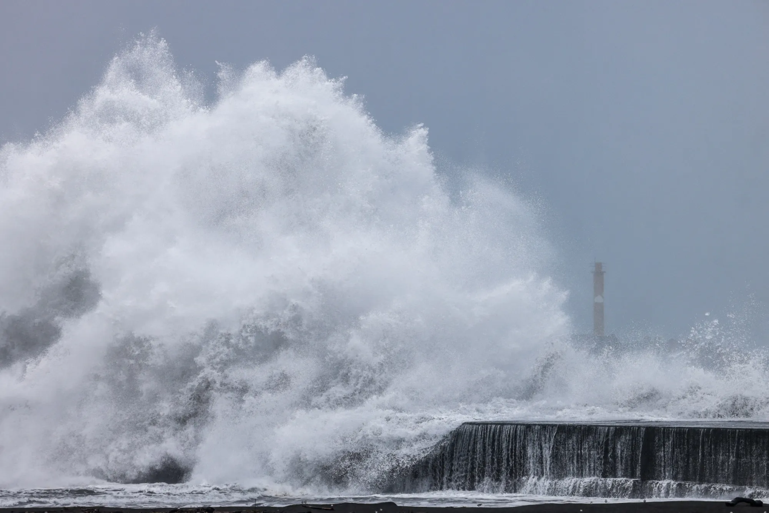 Storm Surge Incoming: Taiwan Issues Land Warning as Typhoon Danas ...
