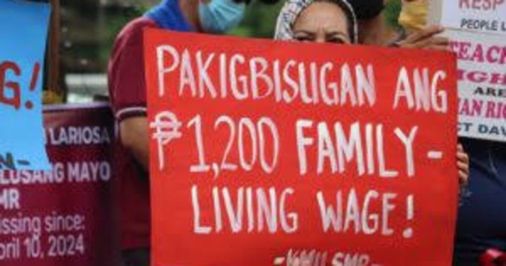 House Bill Seeks Flat ₱1,200 Minimum Wage for All Filipino Workers