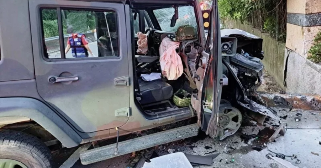 Three Soldiers Injured in Military Vehicle Crash During Han Kuang ...