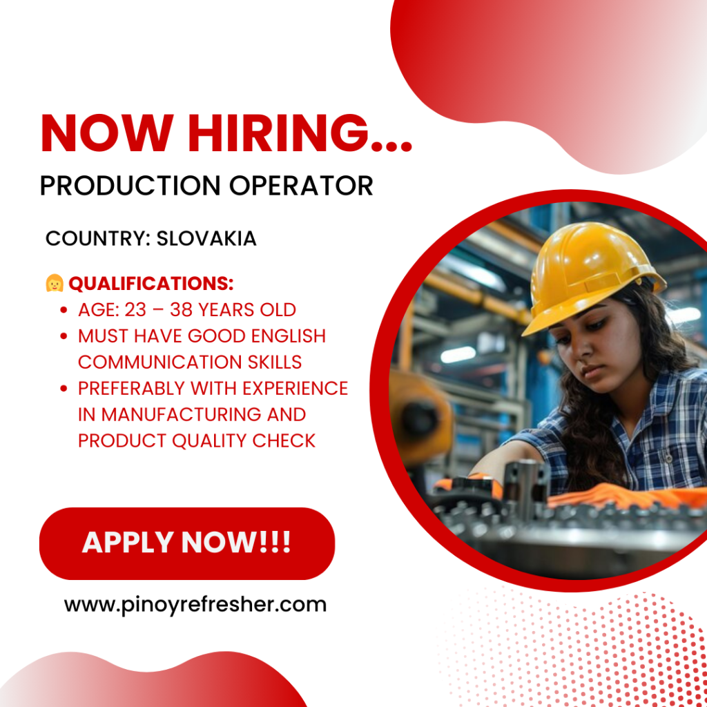Taiwan Hiring Factory Workers for ASE Chungli | Filsino Agency