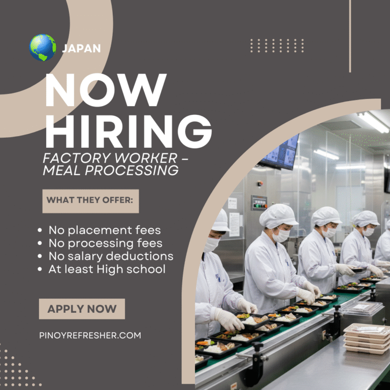 Taiwan Hiring Factory Workers for ASE Chungli | Filsino Agency