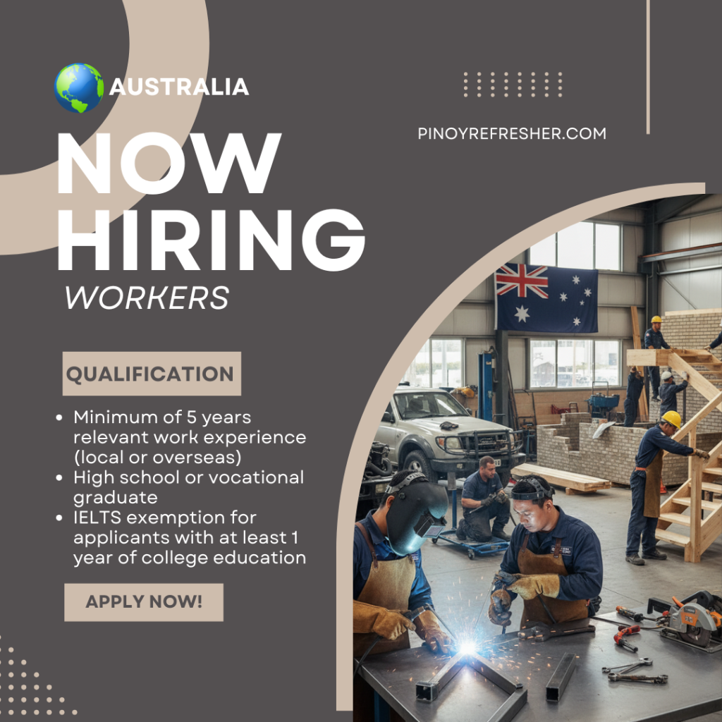 Hiring Factory Workers for Taiwan | Yoshi Promotions, Inc. – DMW ...
