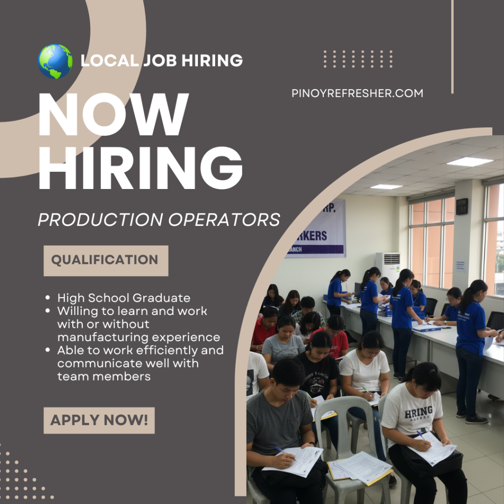 JS Contractor is now Hiring Factory Workers | Via Online Application