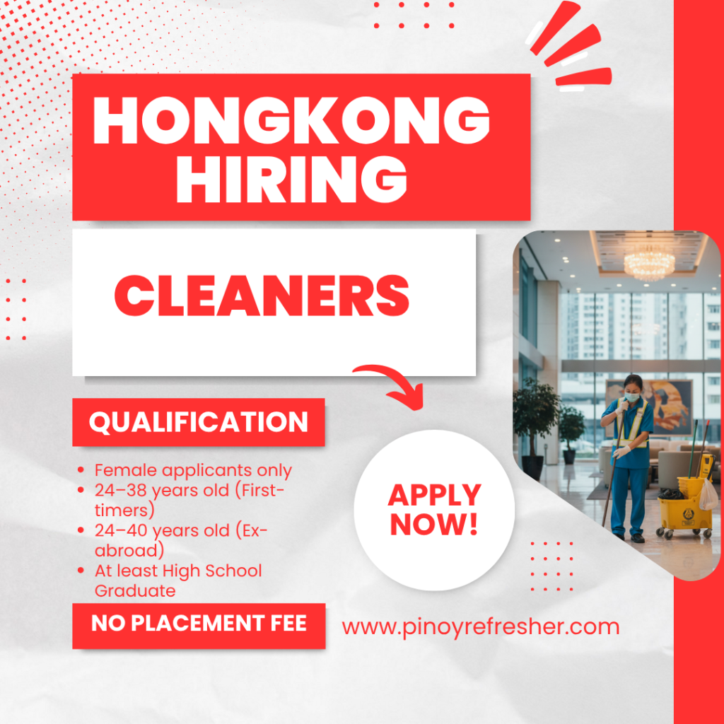 Taiwan Hiring Production Operator under Fil-Sino Manpower Services, Inc ...