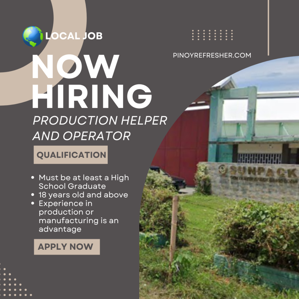 Hiring Factory Workers for Hungary under Peridot International ...