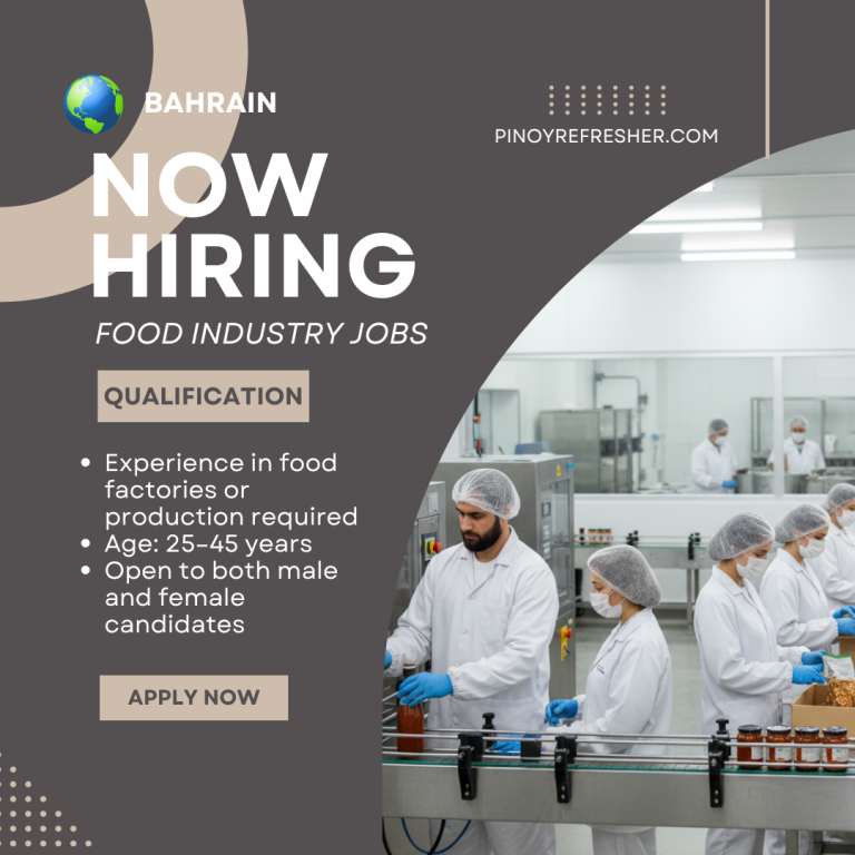 Taiwan Hiring Factory Workers for ASE Chungli | Filsino Agency