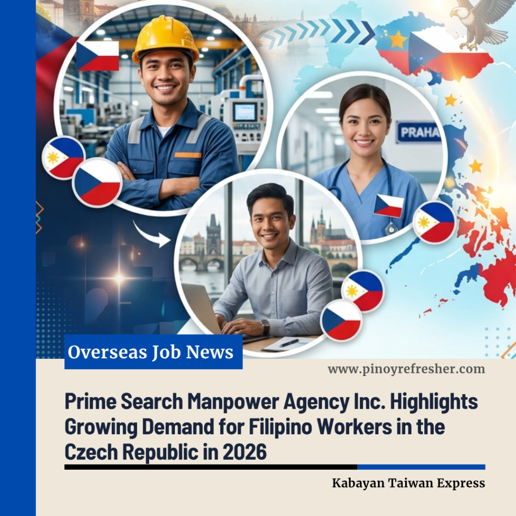 Growing Demand for Filipino Workers in the Czech Republic in 2026