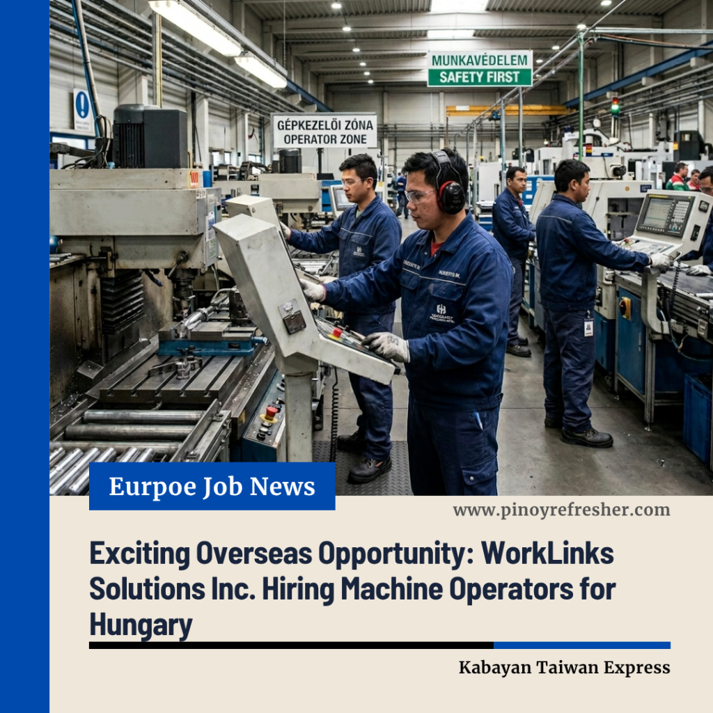 Factory Workers Hiring for Taiwan – KYEC King Yuan Electronics | No ...