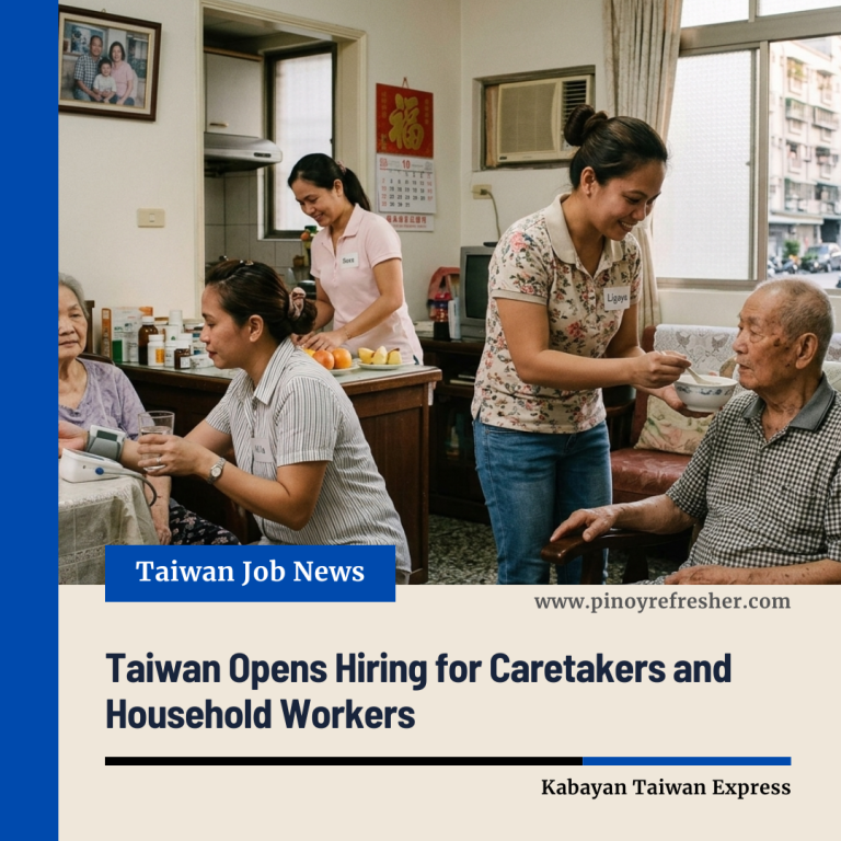 Now Hiring: Factory Workers for Taiwan – Apply Today with J’s ...