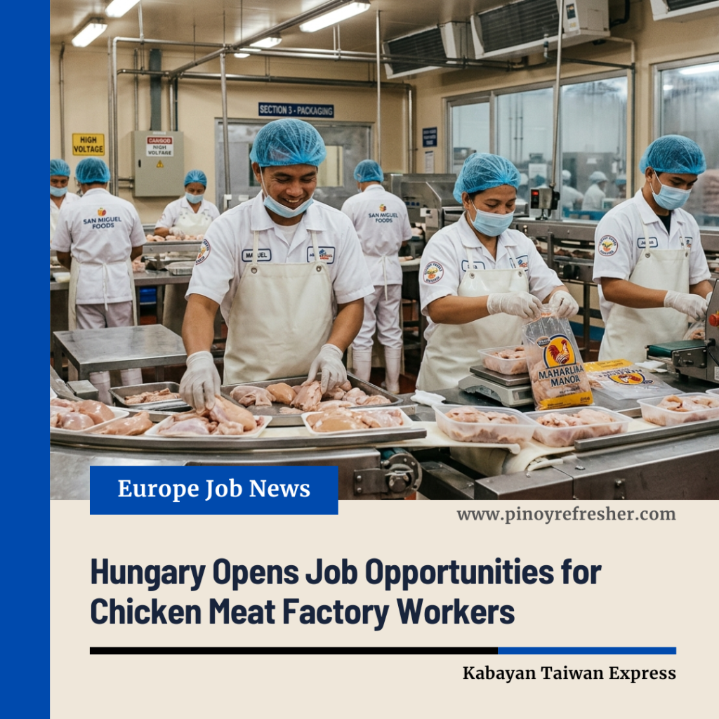 Now Hiring Factory Workers bound to Europe | High School