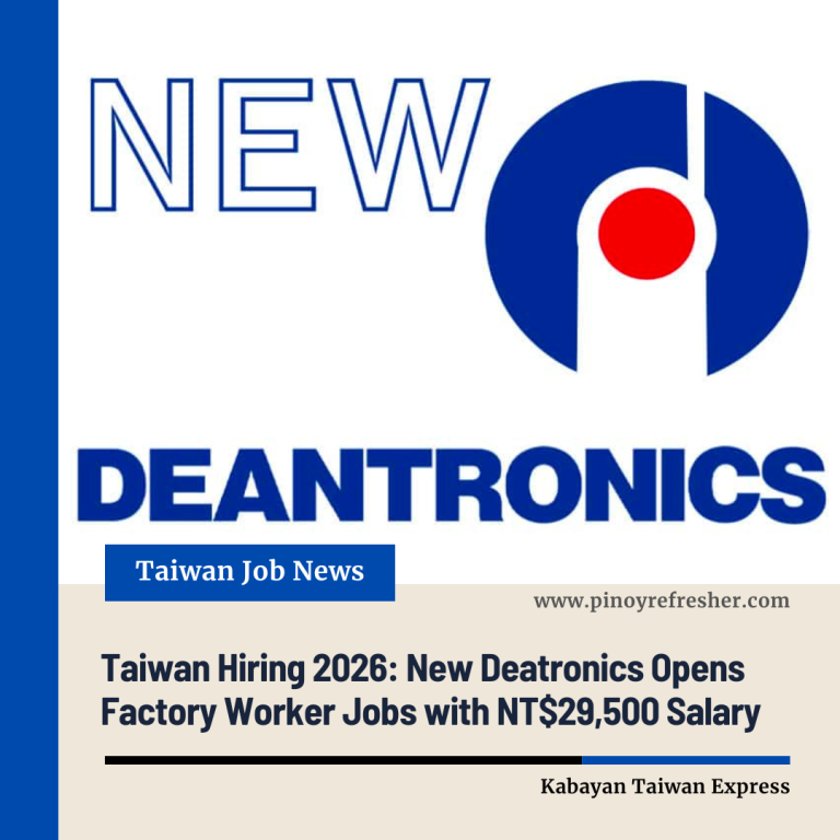 Taiwan Hiring Engineers for ASE Chungli Branch